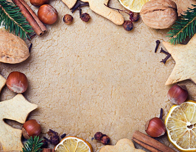 Cooking and Baking Christmas Cookies Stock Photo - Image of ingredient ...
