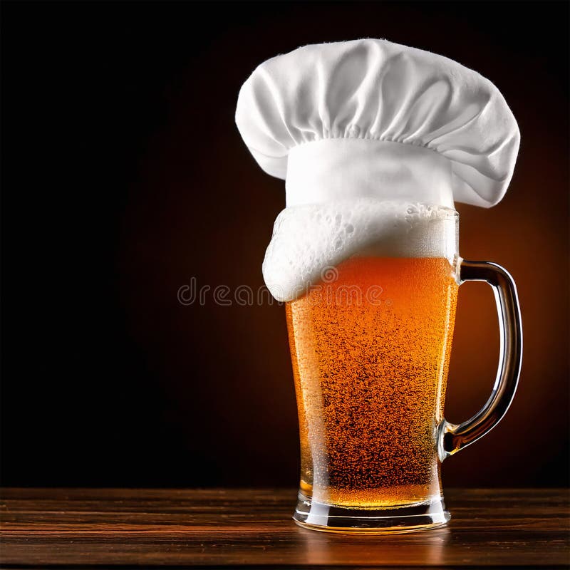 Cooking beer stock illustration. Illustration of liquid - 347132685