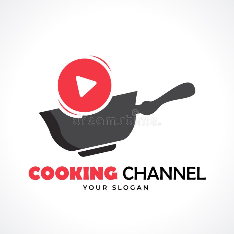 Cooking Channel Logo stock vector. Illustration of fork - 384461953