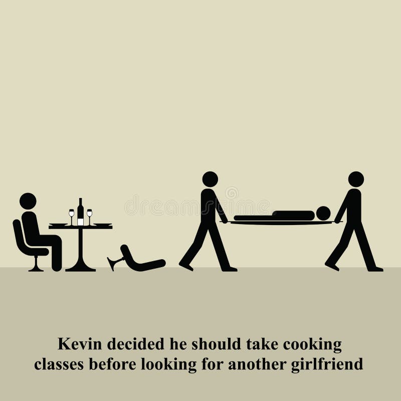 Cooking classes stock vector. Illustration of humorous - 12131533