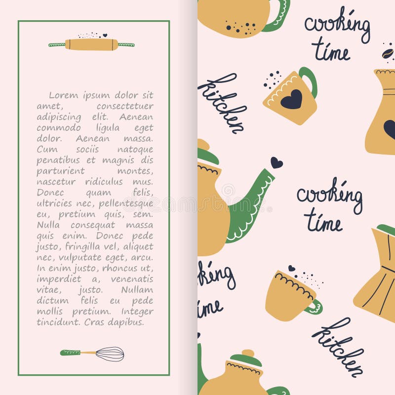 Cooking Classes or Courses Equipment Booklet, Brochure, Pamphlet ...