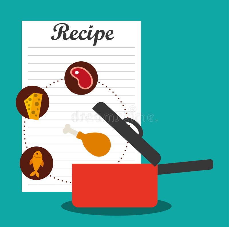 Cooking concept design stock illustration. Illustration of background ...