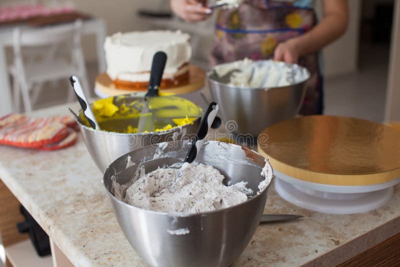 Home Made Cake. Cooking Concept. Stock Photo - Image of delicious ...