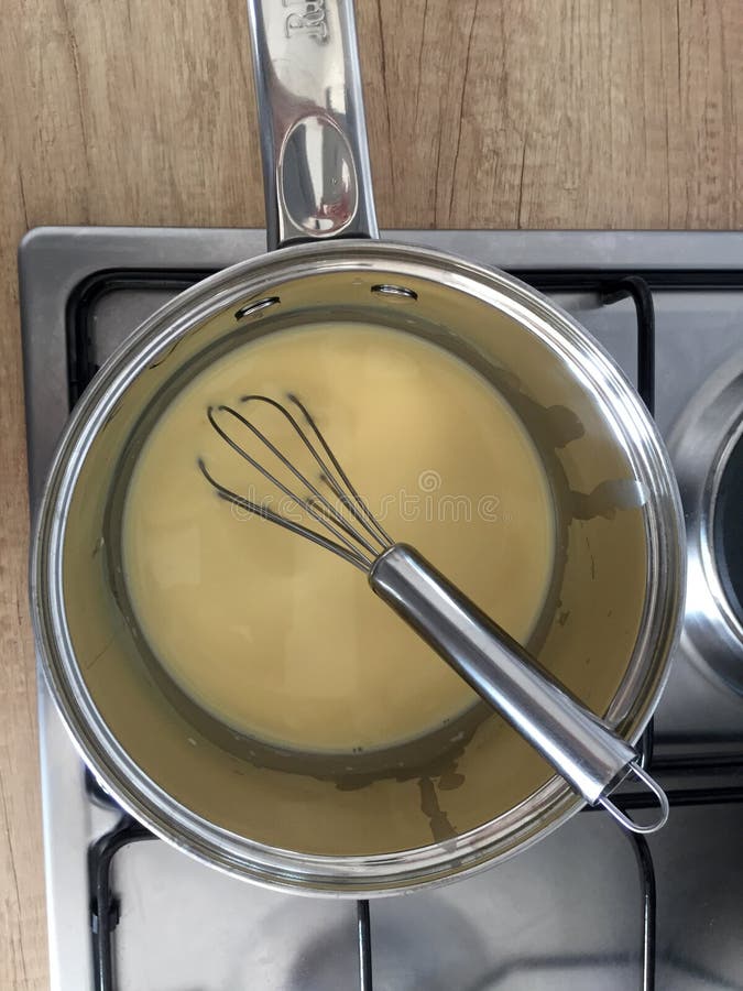 Cooking Cream in the Kitchen Stock Photo - Image of cook, meal: 113179852