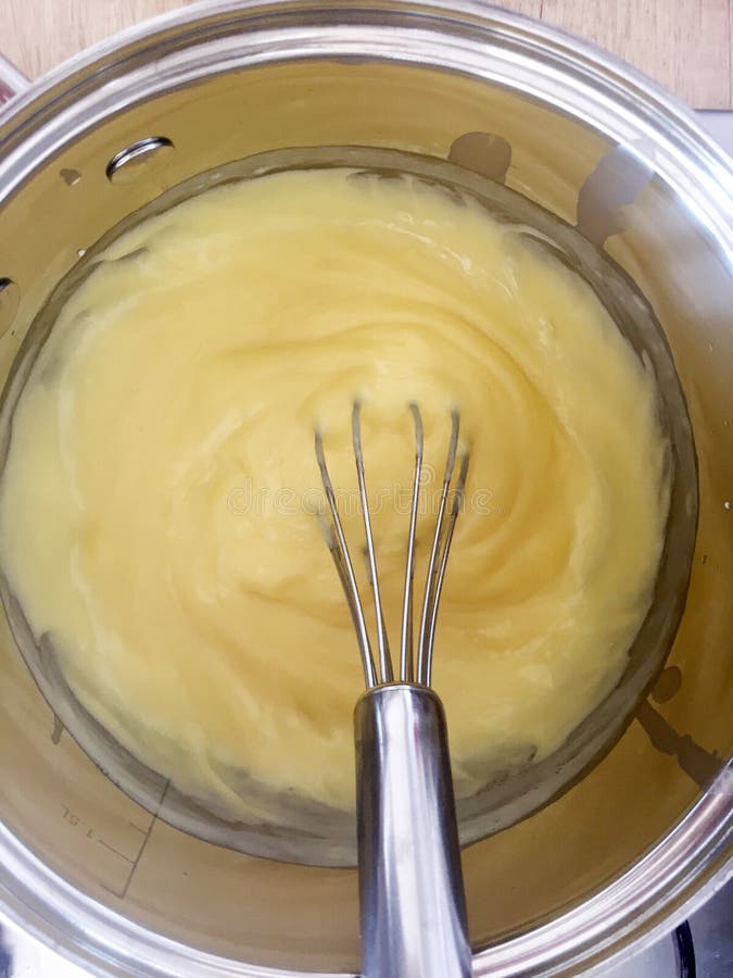 Cooking Cream in the Kitchen Stock Image - Image of beverage, breakfast ...