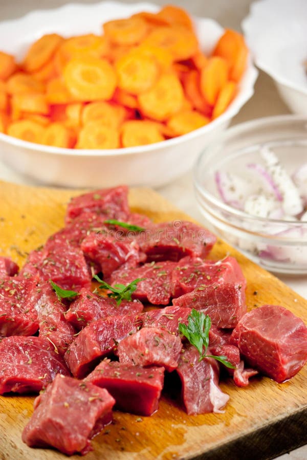 Cooking dinner stock image. Image of white, plate, carrot - 25853975