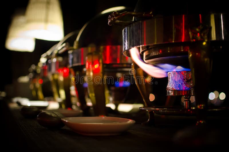 Cooking Dinner stock image. Image of cook, light, posh - 57661655