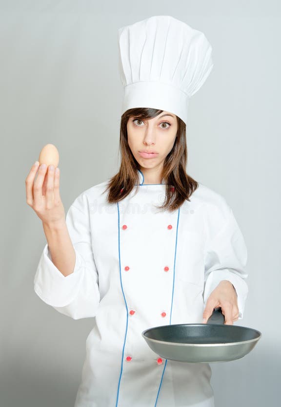 Cooking disaster stock image. Image of expert, girl, beginner - 21362407