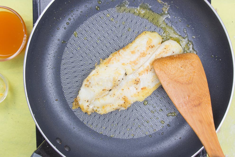 Cooking dory fish Steak stock image. Image of cast, fresh - 78554885