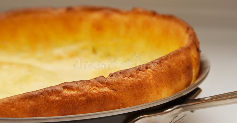 Cooking Dutch Baby Pancake stock image. Image of toasted - 21751421