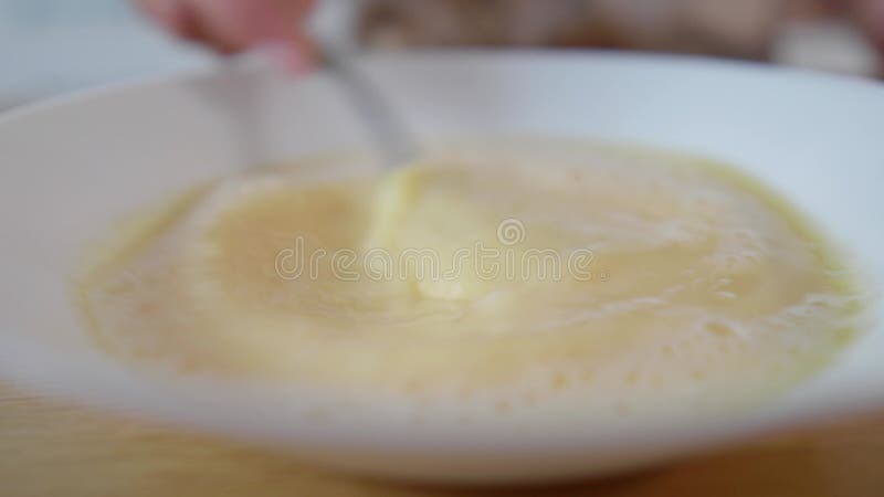 Cooking Eggs. Cracking and Beating Eggs. Useful Food. Chicken Eggs ...