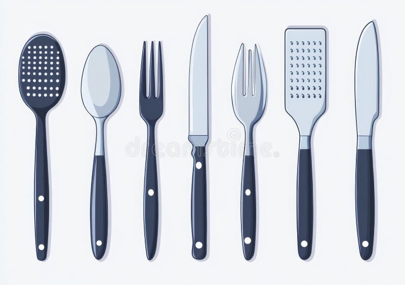For Cooking Enthusiasts, the Essential Kitchen Tools Icon Set Offers a ...