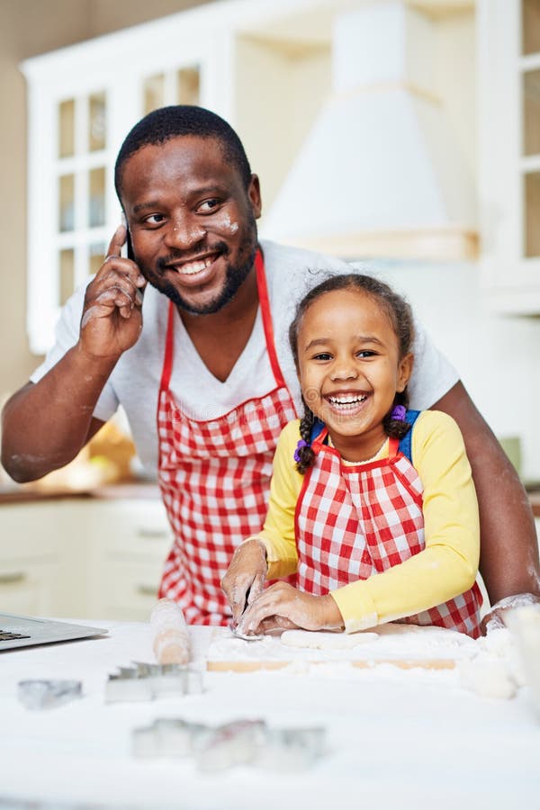 Cooking with father stock image. Image of family, cheerful - 76283675