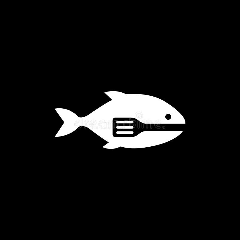 Cooking Fish Modern Flat Logo Design Vector Stock Vector - Illustration ...