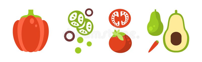 Cooking Food Ingredient for Culinary Vector Set Stock Vector ...