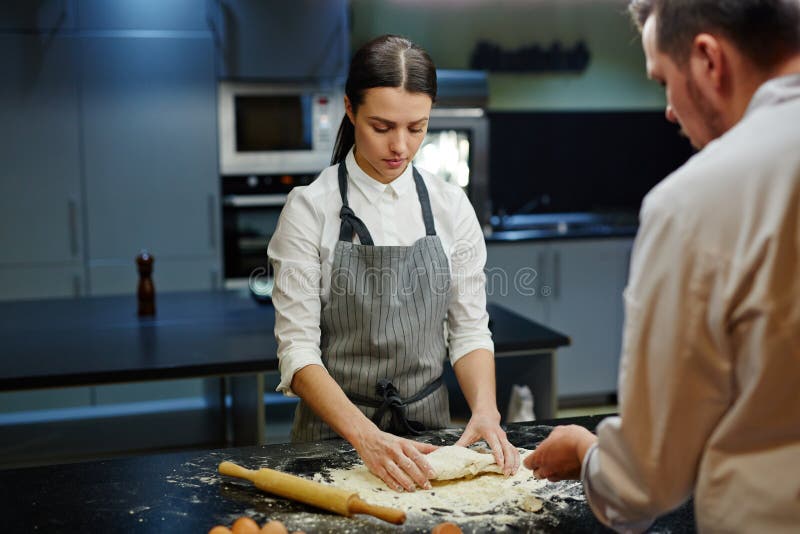 Workplace of cooking show stock photo. Image of hotel - 122547718