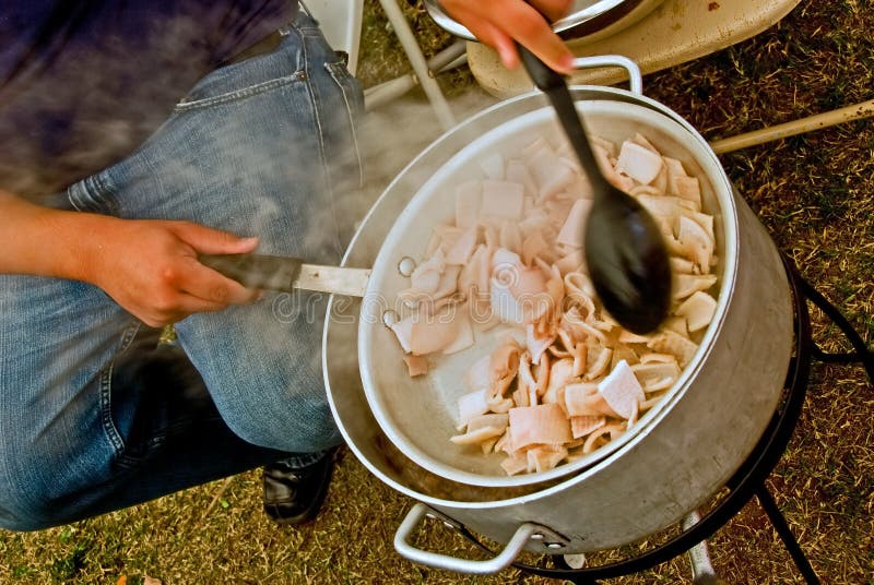 Cooking on Gas Stove Outdoor Stock Image - Image of cooking, outdoor ...