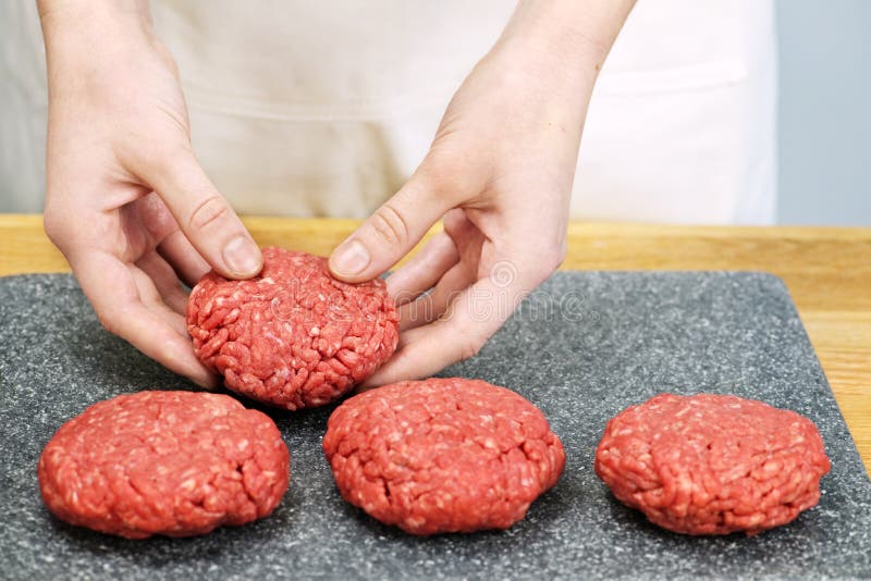 Cooking with ground beef stock photo. Image of closeup - 12779334