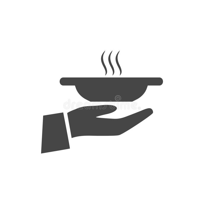 Cooking Hand Icon - Illustration Stock Vector - Illustration of logo ...