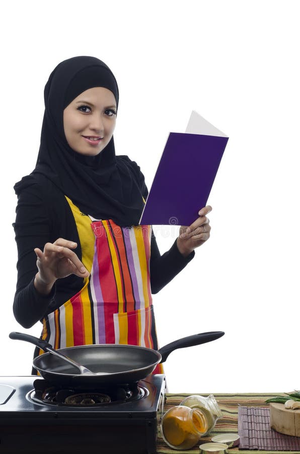 Cooking Healthy Food In The Kitchen Stock Image - Image of health, eyes ...