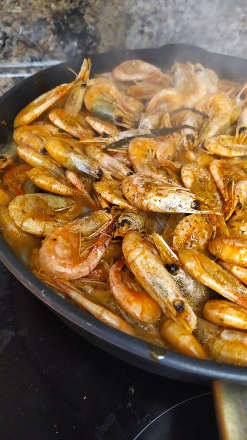 Cooking at Home with Meat and Fish Stock Photo - Image of meal, fish ...