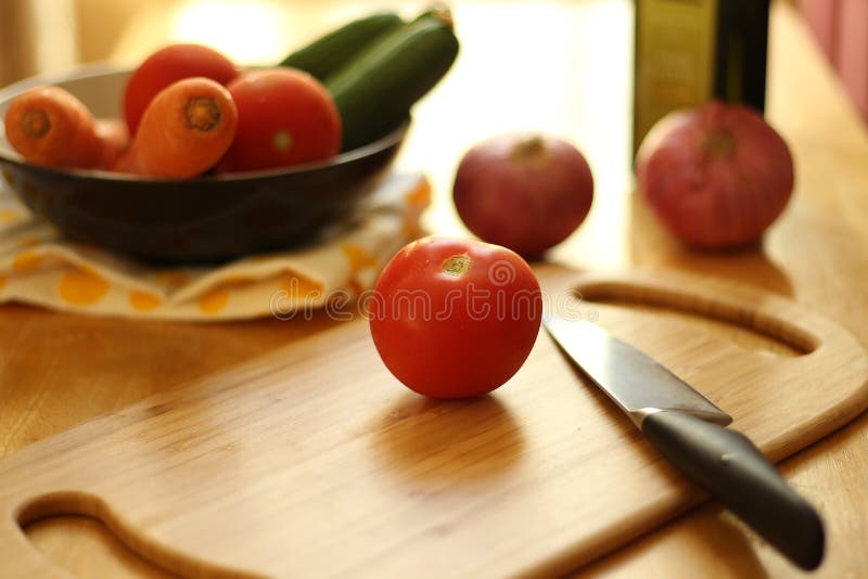 Kitchen Cooking Table stock photo. Image of chole, curry - 138557832