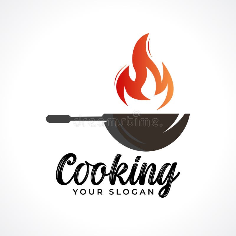 Cooking Hot Cooking Restaurant Stock Illustration - Illustration of ...