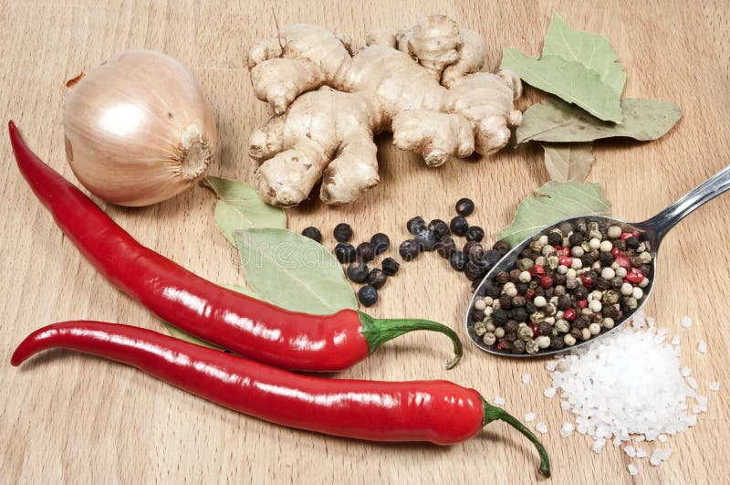 Cooking ingredients stock photo. Image of freshness, grainy - 13161786