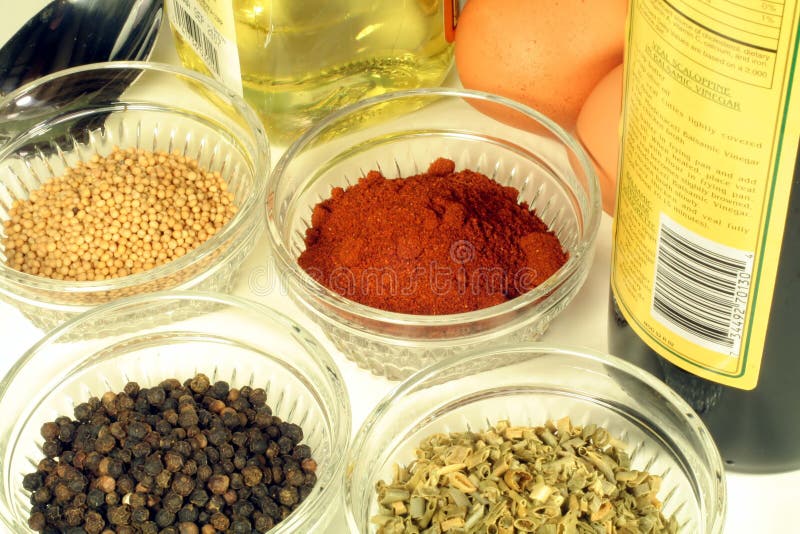 Cooking Ingredients stock photo. Image of cook, mustard - 1470976