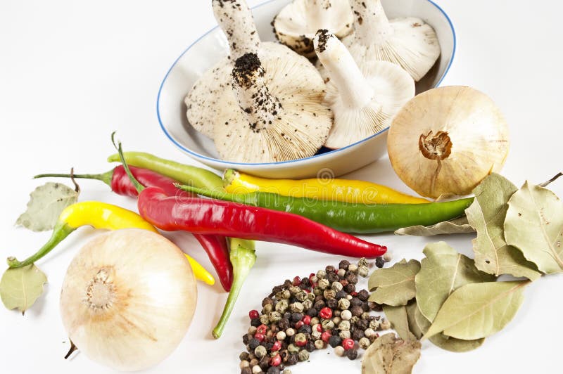 Cooking ingredients stock image. Image of pepper, drink - 15760381