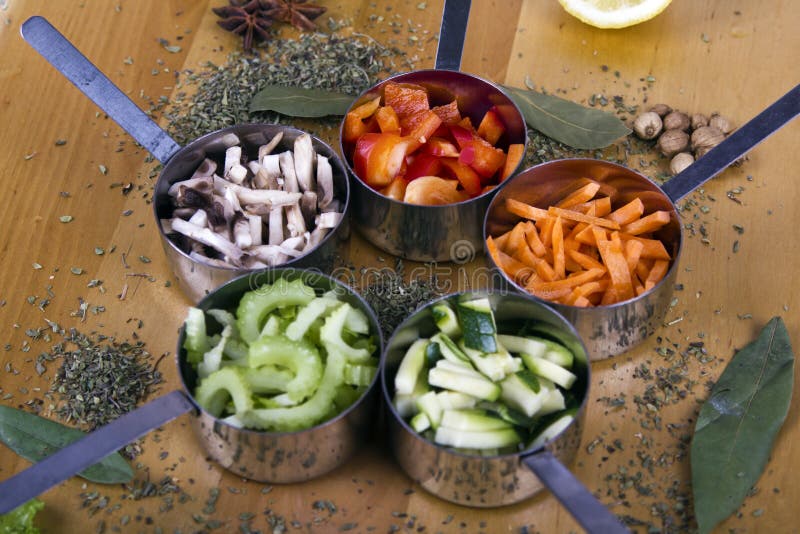 Cooking Ingredients. Vegetables Stock Image - Image of celery, culture ...