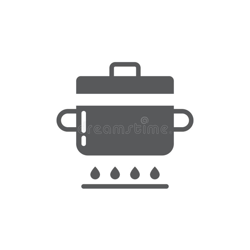 Cooking Instruction Vector Icon Symbol Work Flow Isolated on White ...
