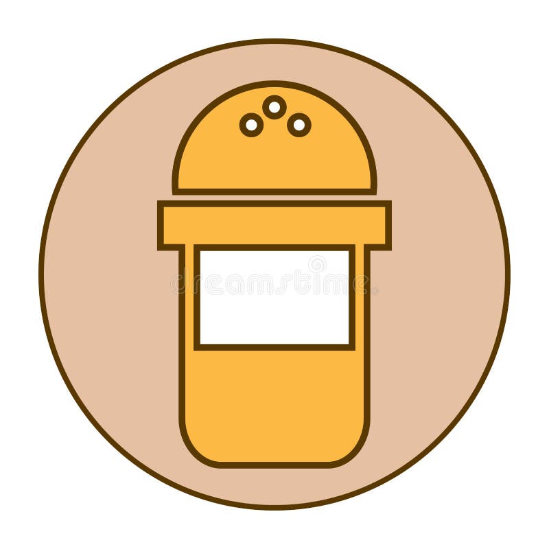 Cooking, Kitchen, Salt Icon Stock Illustration - Illustration of modern ...