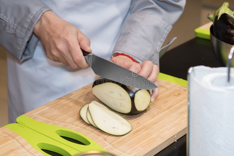 Cooking lessons from chef stock photo. Image of integral - 82706888