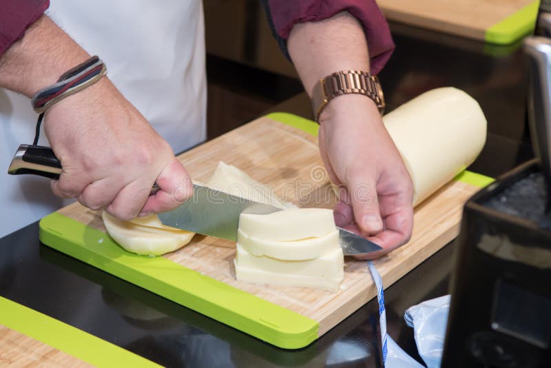 Cooking lessons from chef stock photo. Image of jolly - 82709574