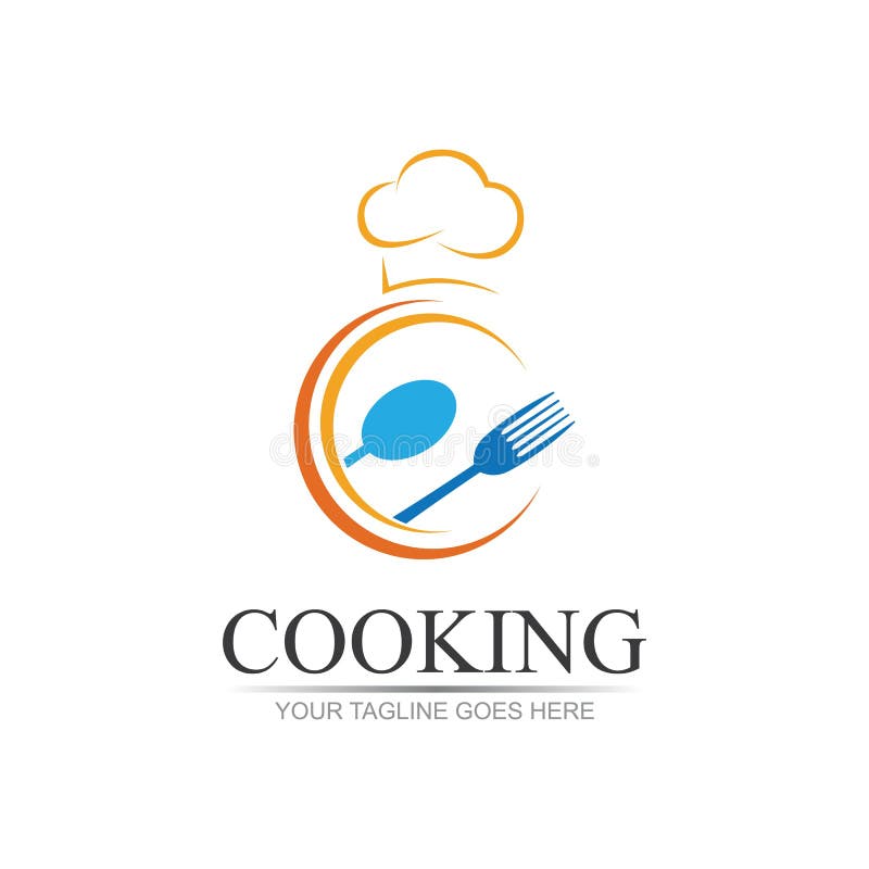 Cooking Logo Symbol Illustration Design Template Stock Vector ...