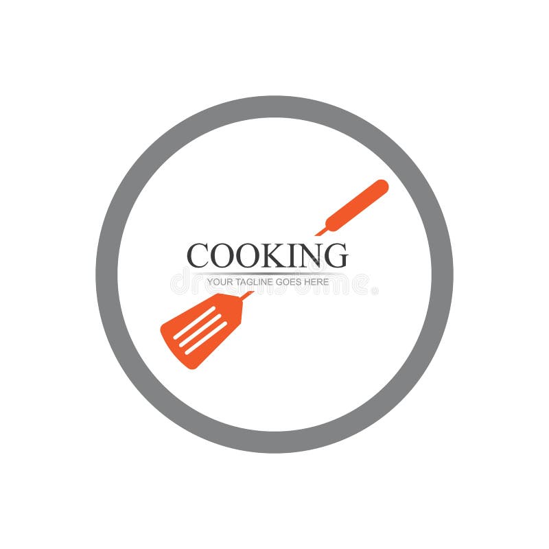 Cooking Logo Symbol Illustration Design Template Stock Illustration ...