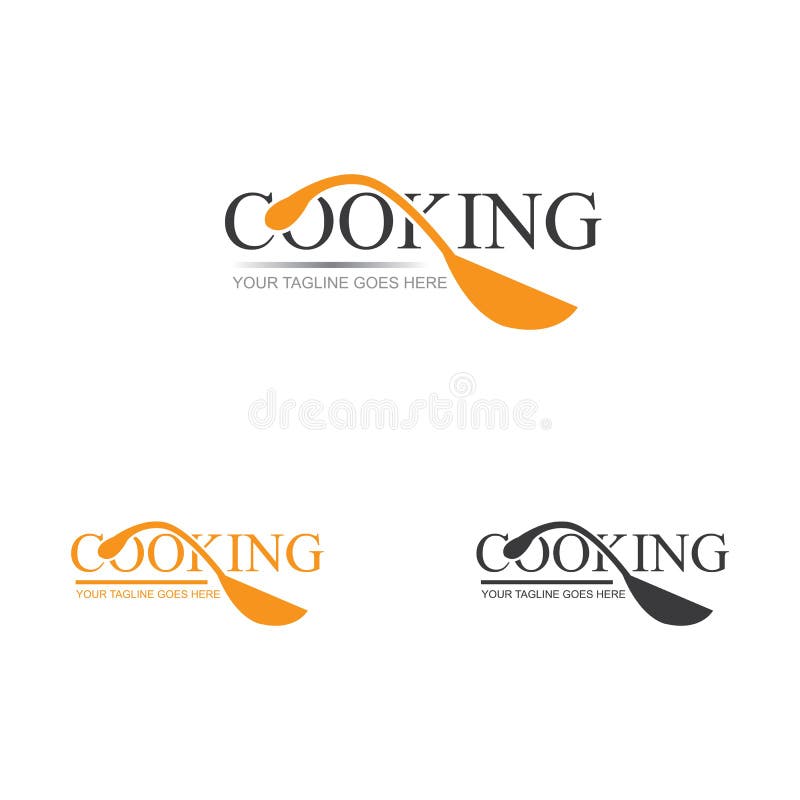 Cooking Logo Symbol Illustration Design Template Stock Vector ...