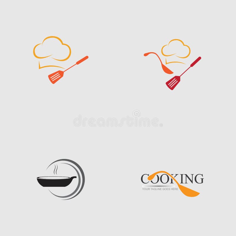 Cooking Logo Symbol Illustration Design Template Stock Vector ...