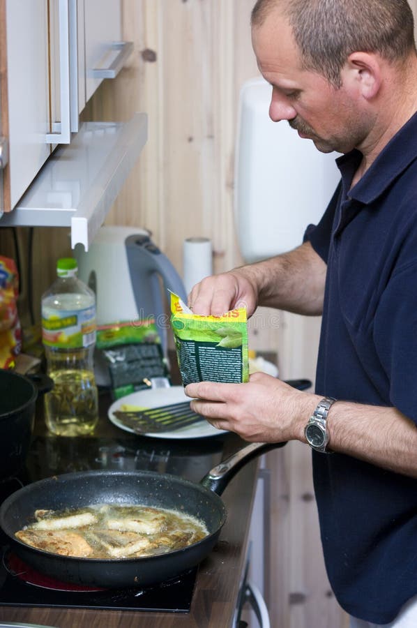 Cooking Man stock photo. Image of cooking, caucasian - 10102504