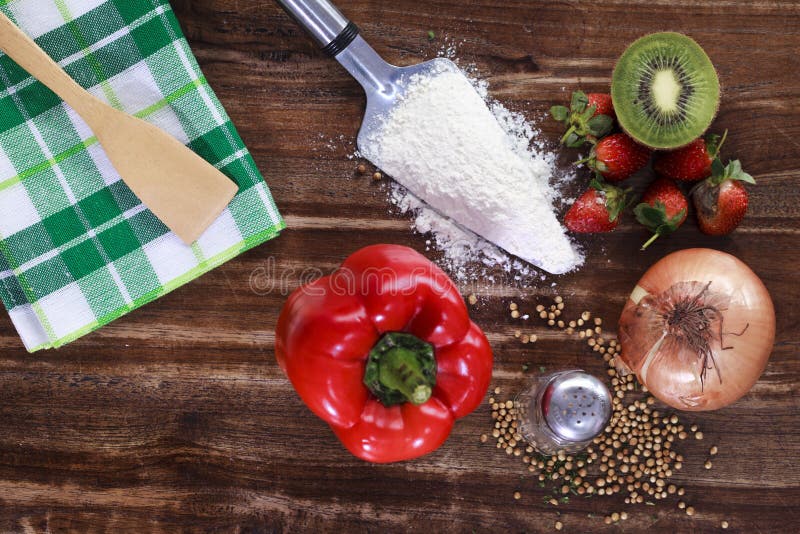 Cooking material stock photo. Image of organic, vegetable - 72311900