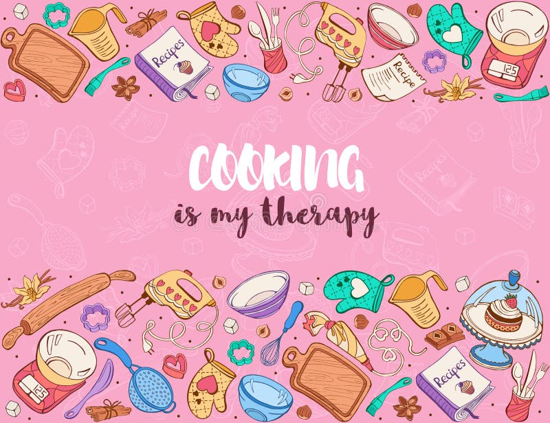 Recipe book template stock vector. Illustration of isolated - 61698774