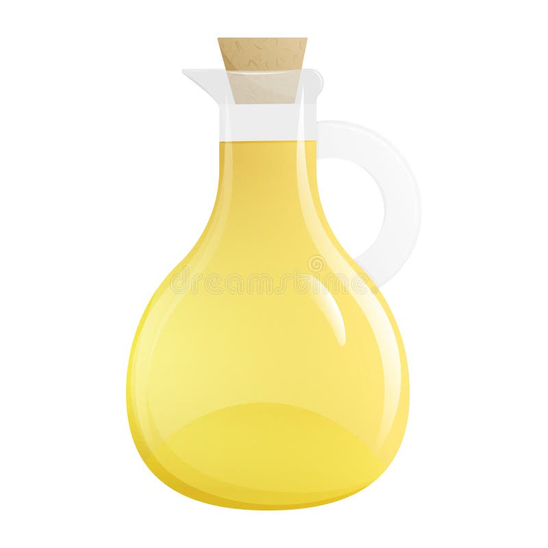 Cooking Oil. Vector Isolated Illustration Stock Vector - Illustration ...