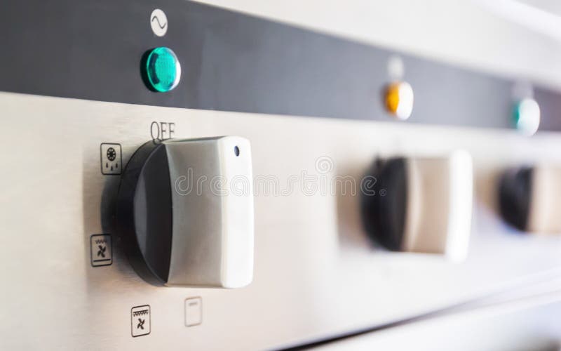 Cooking Oven Control Panel stock photo. Image of cooking - 32880416