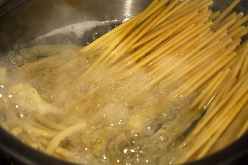 Preparing pasta stock image. Image of tasty, spaghetti - 1292481