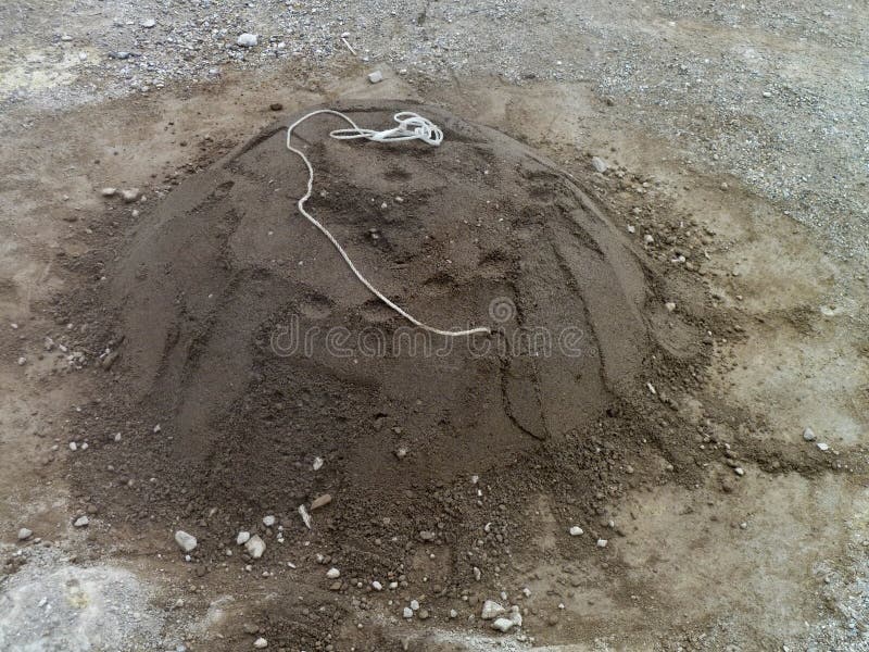 Cooking pit stock photo. Image of heat, hill, traditional - 28886852