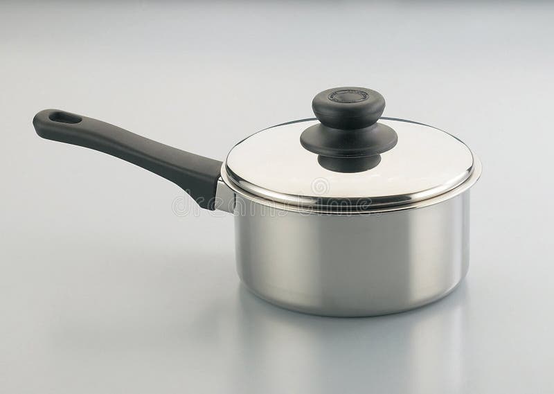 Cooking pot stock photo. Image of silver, kitchen, cooking - 14195988