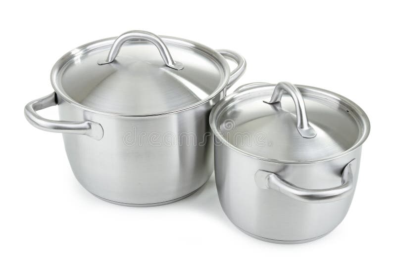 Cooking pot stock image. Image of kitchenware, white - 17051235