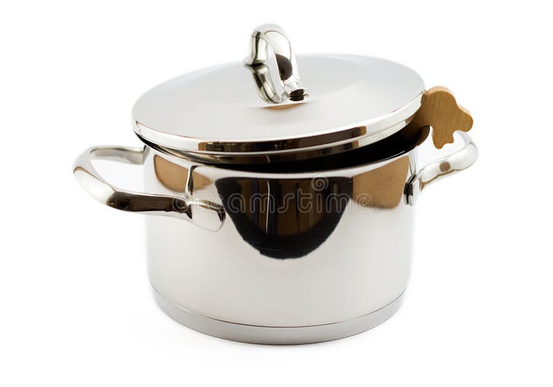 Cooking pot stock image. Image of empty, prevent, kitchenware - 4346509
