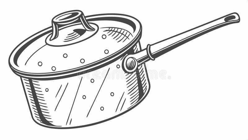 Cooking Pot, Kitchen Utensil Illustration Vector Design Generative AI ...